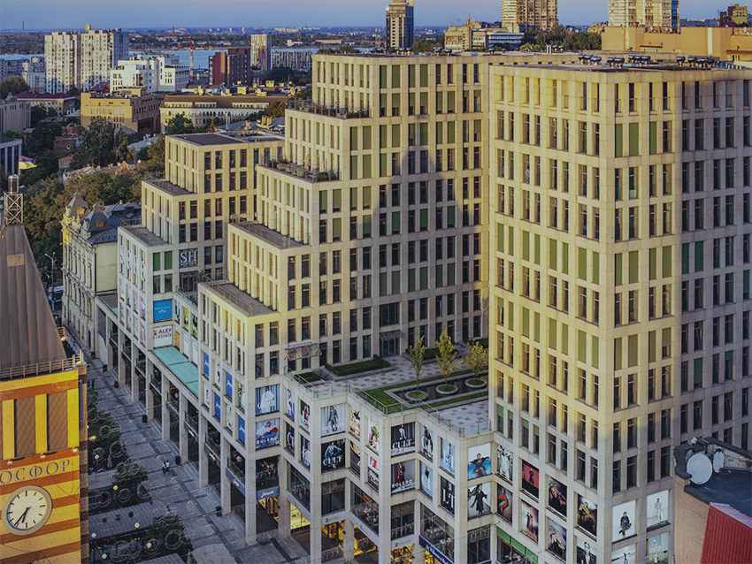 CASCADE PLAZA / Retail spaces / Cases